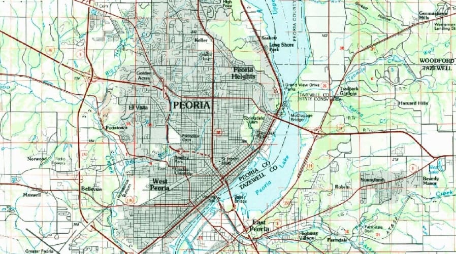 Mapping $63 Billion of Commercial Loans in Peoria County, Illinois
